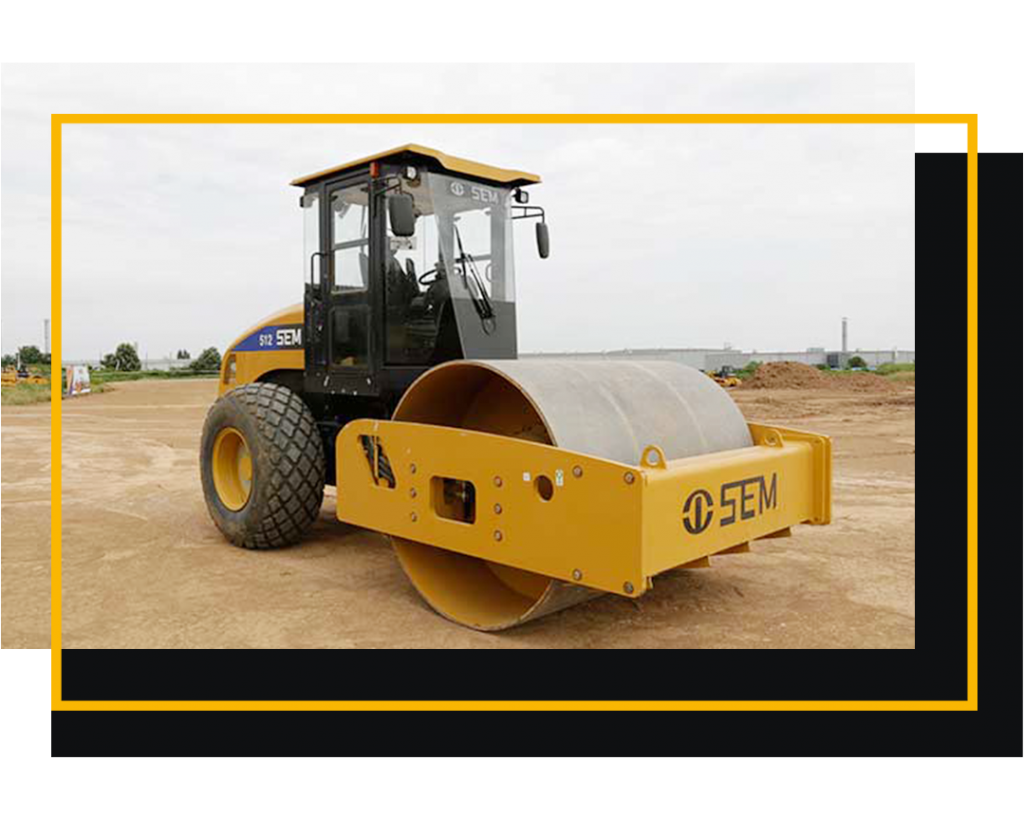 Soil compactor from SEM Cat® in UAE, Kuwait, Qatar, Oman, Bahrain, Doha ...