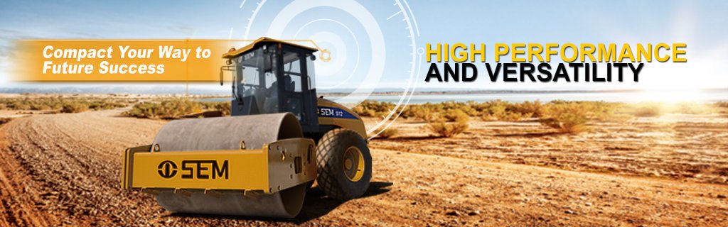 Soil compactor from SEM Cat® in UAE, Kuwait, Qatar, Oman, Bahrain, Doha ...