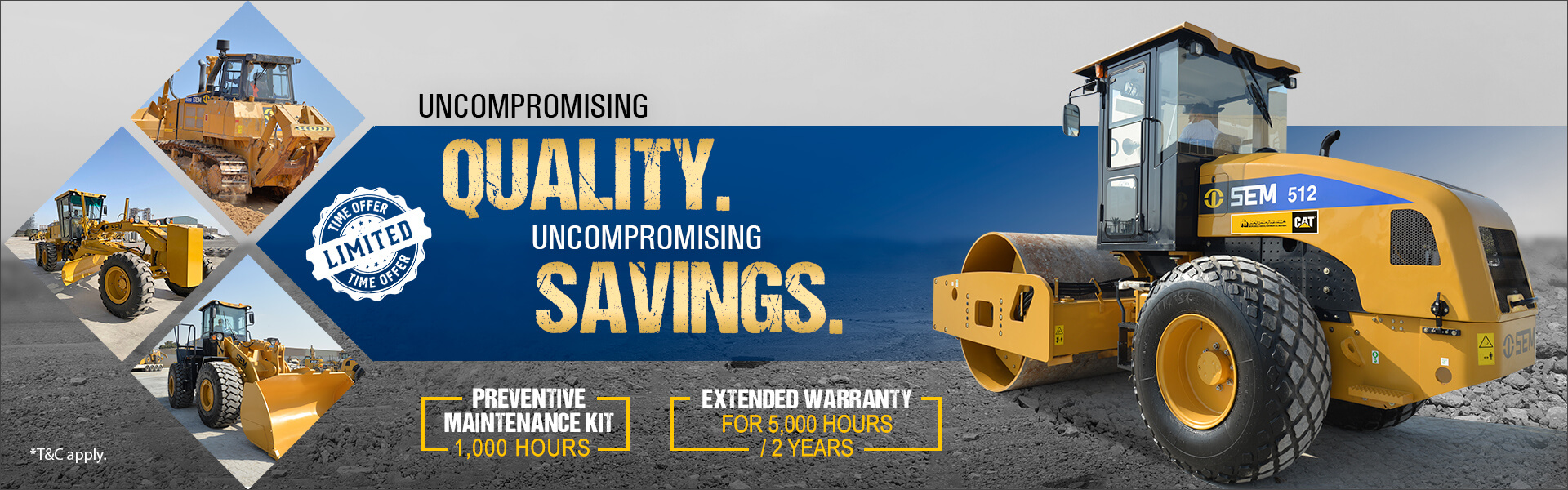 Al Bahar SEM, Authorized Dealer of SEM Machines from CAT in the region